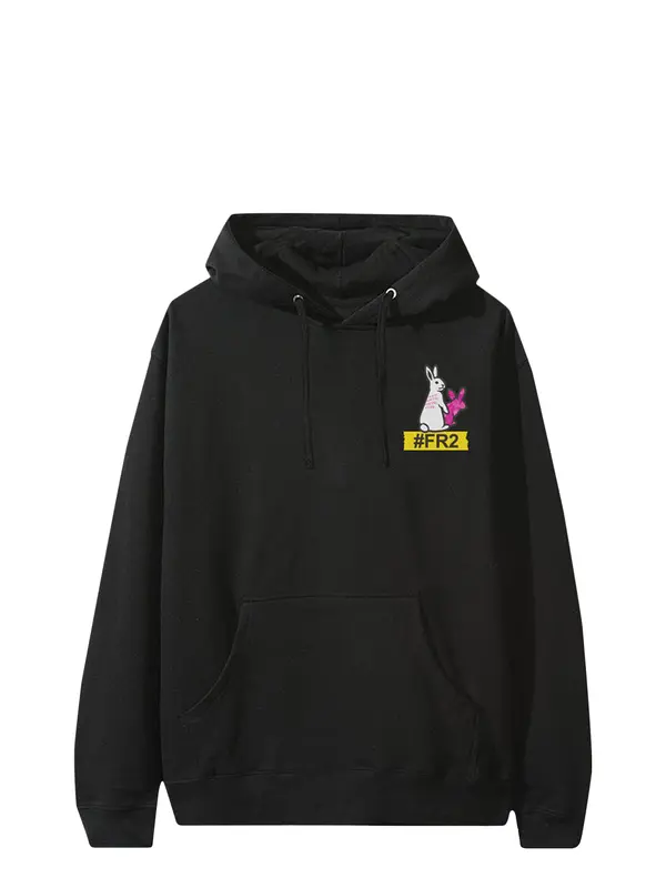 ANTI SOCIAL SOCIAL CLUB X Fr2 Serrated Hoodie - Black