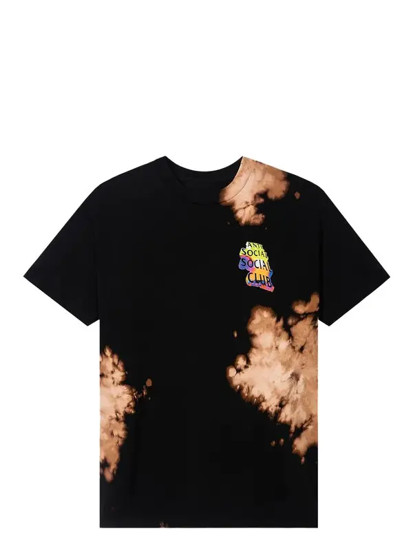 ANTI SOCIAL SOCIAL CLUB Entheogen Tie Dye Tee - Black