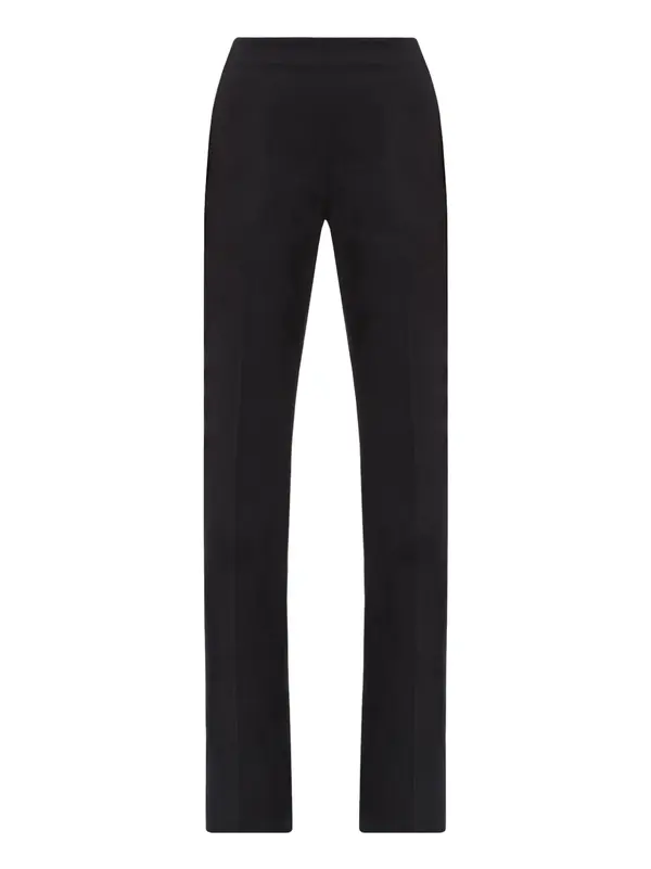 FERRAGAMO Wool Trousers - Black