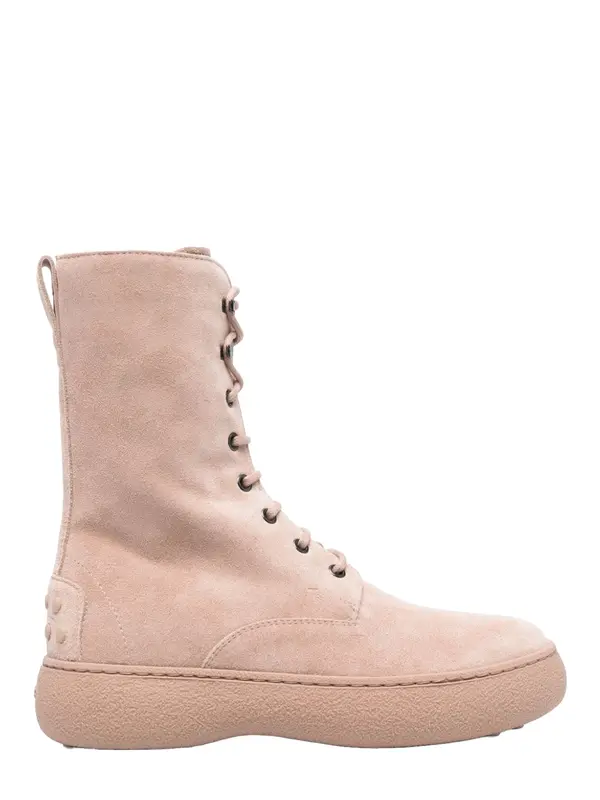 TOD'S Lace-up Ankle Boots - Neutrals