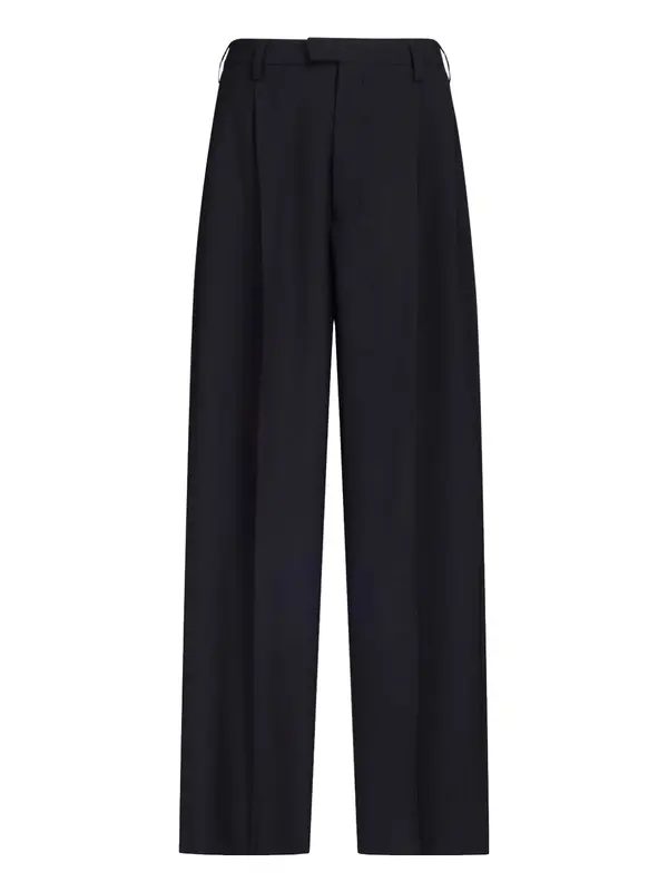 Marni Tropical Tailored Trousers - Black