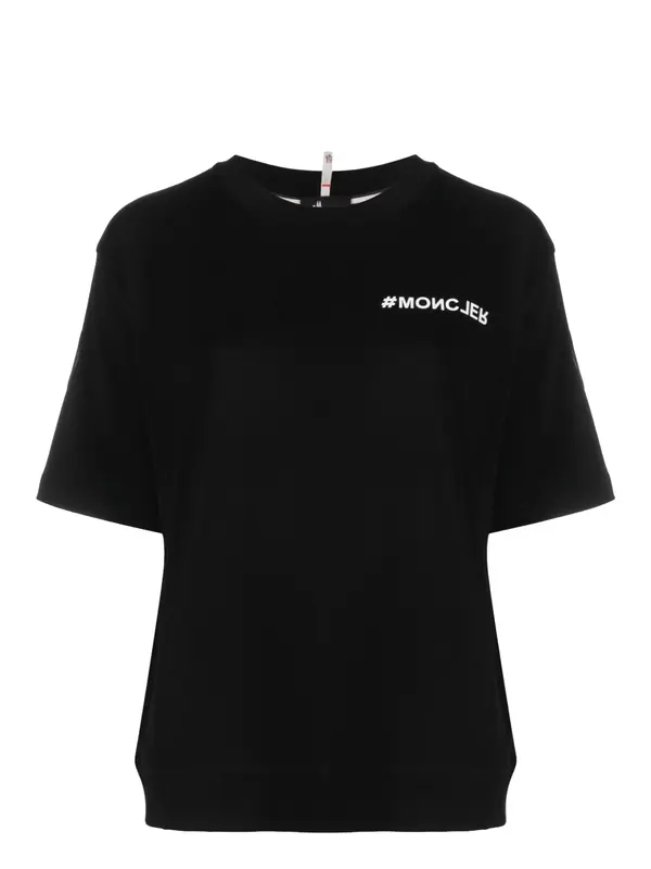 Moncler Logo T-shirt - Black