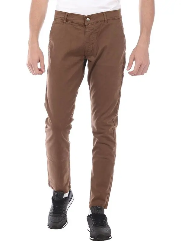 DANIELE ALESSANDRINI Jeans Trouser - Brown