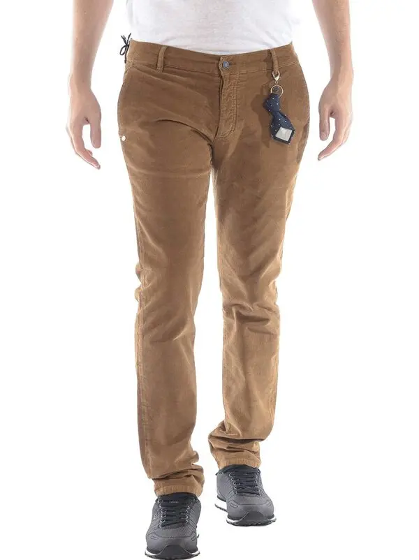 DANIELE ALESSANDRINI Jeans Trouser - Brown