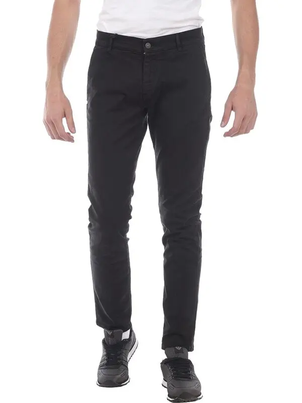DANIELE ALESSANDRINI Jeans Trousers - Black