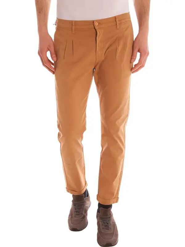 DANIELE ALESSANDRINI Trousers - Beige