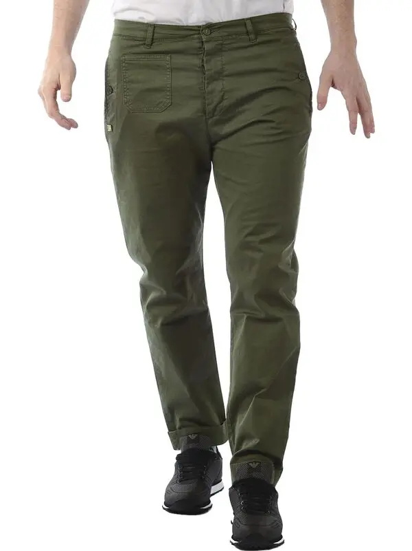 DANIELE ALESSANDRINI Jeans Trouser - Green