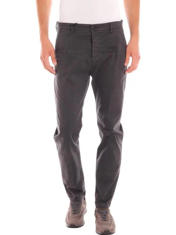 DANIELE ALESSANDRINI Trousers - Grey
