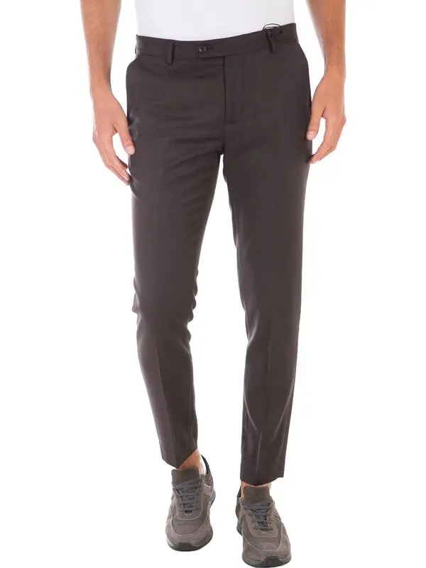DANIELE ALESSANDRINI Trousers - Brown