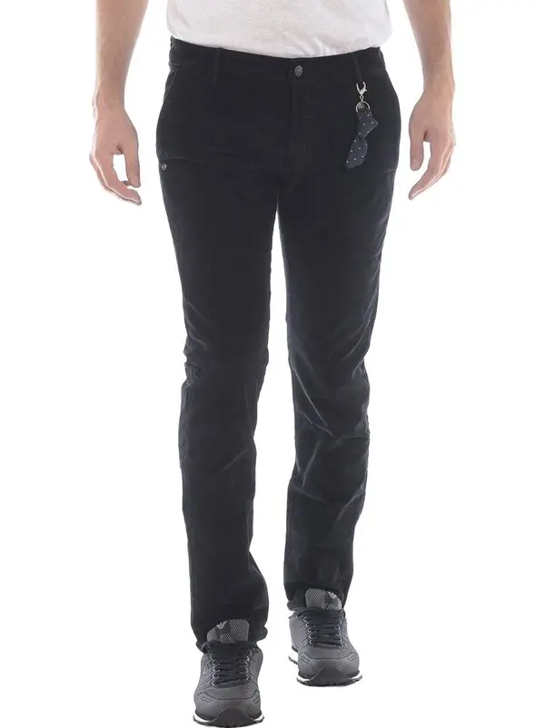 DANIELE ALESSANDRINI Jeans Trouser - Black
