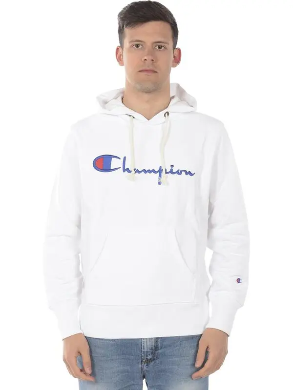 Champion Hooded Sweatshirt - White
