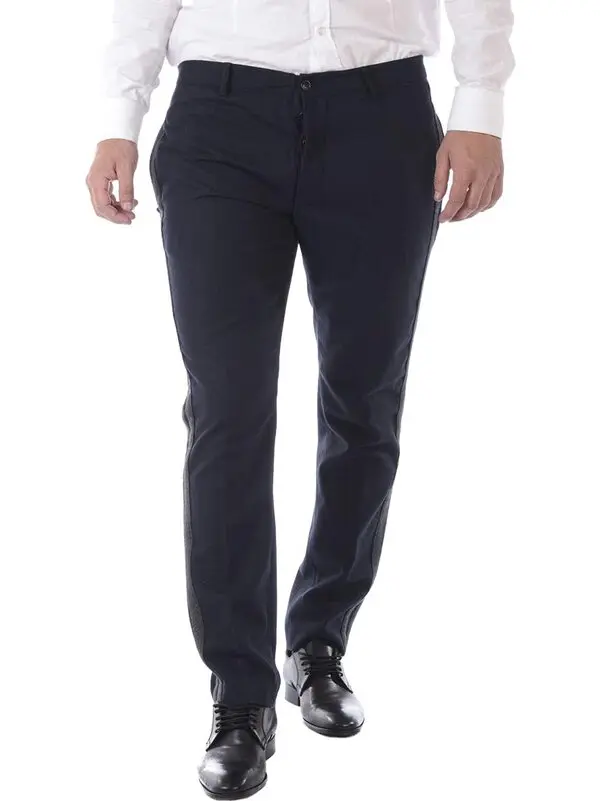 DANIELE ALESSANDRINI Tailored Trousers - Blue