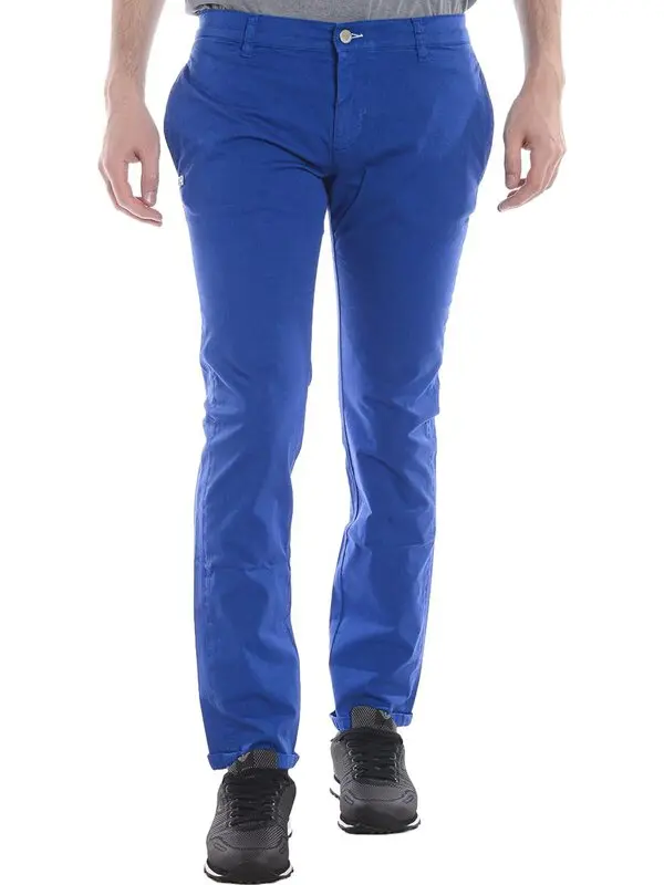 DANIELE ALESSANDRINI Straight Leg Trouser - Blue