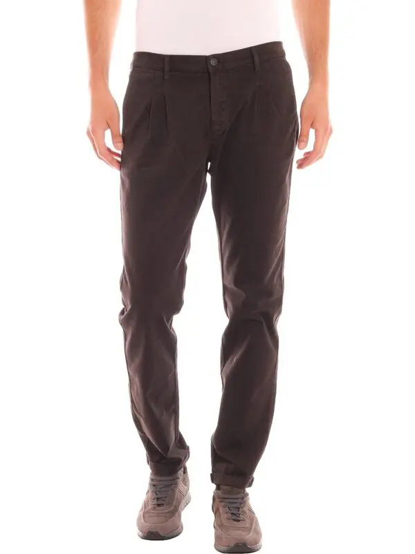 DANIELE ALESSANDRINI Jeans Trouser - Brown