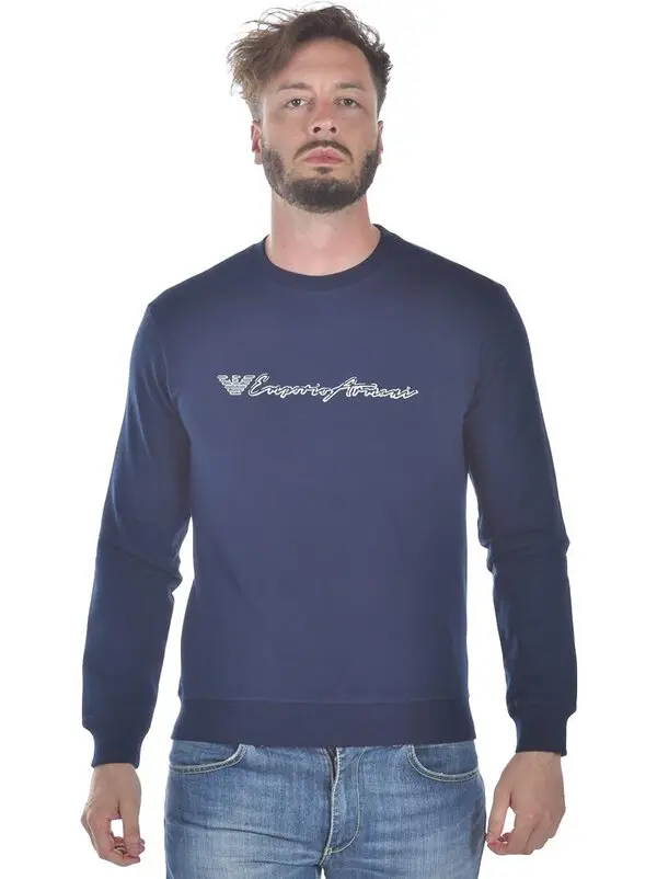 Emporio Armani Sweatshirt Hoodie - Blue