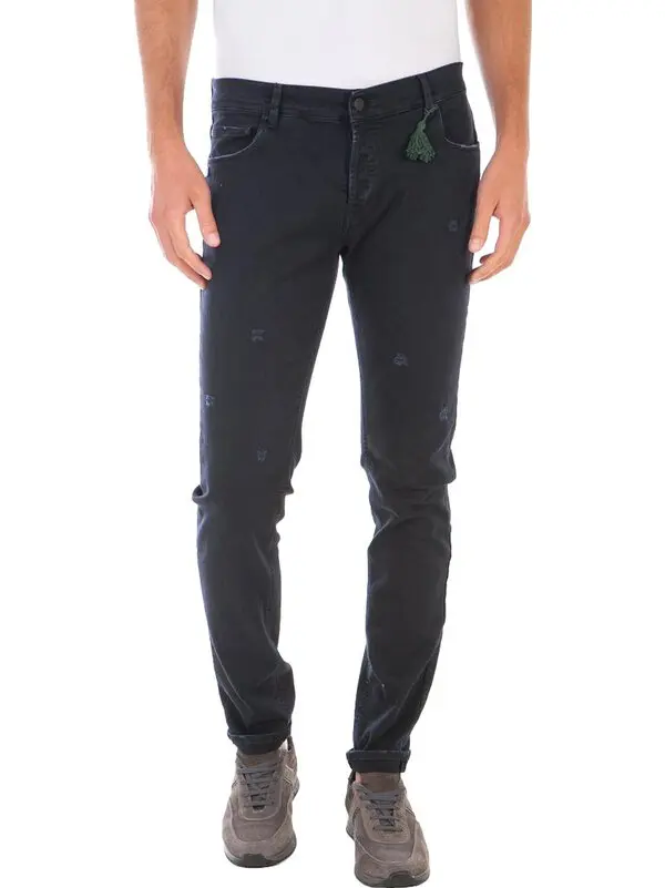 DANIELE ALESSANDRINI Jeans Trousers - Blue