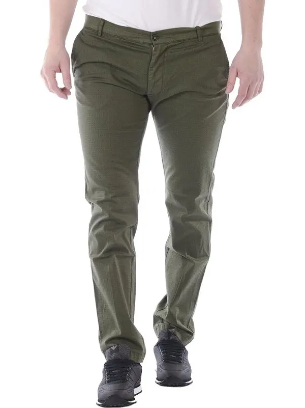 DANIELE ALESSANDRINI Jeans Trouser - Green