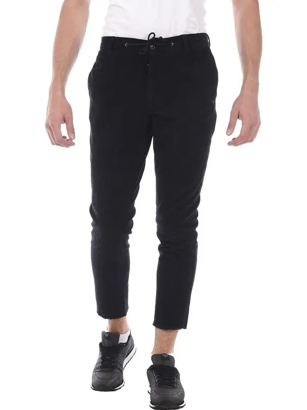 DANIELE ALESSANDRINI Trousers - Black