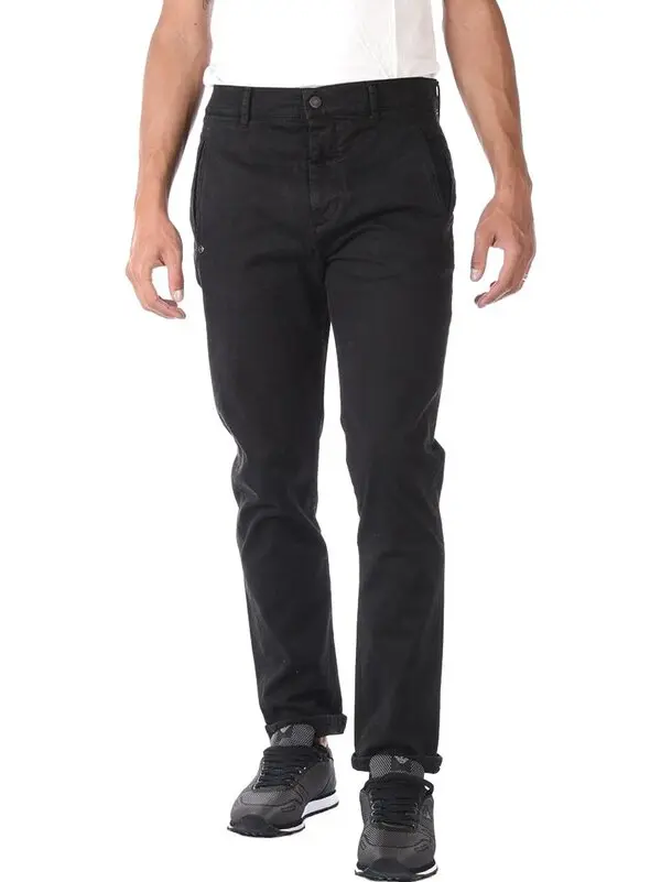 DANIELE ALESSANDRINI Straight Leg Jeans - Black