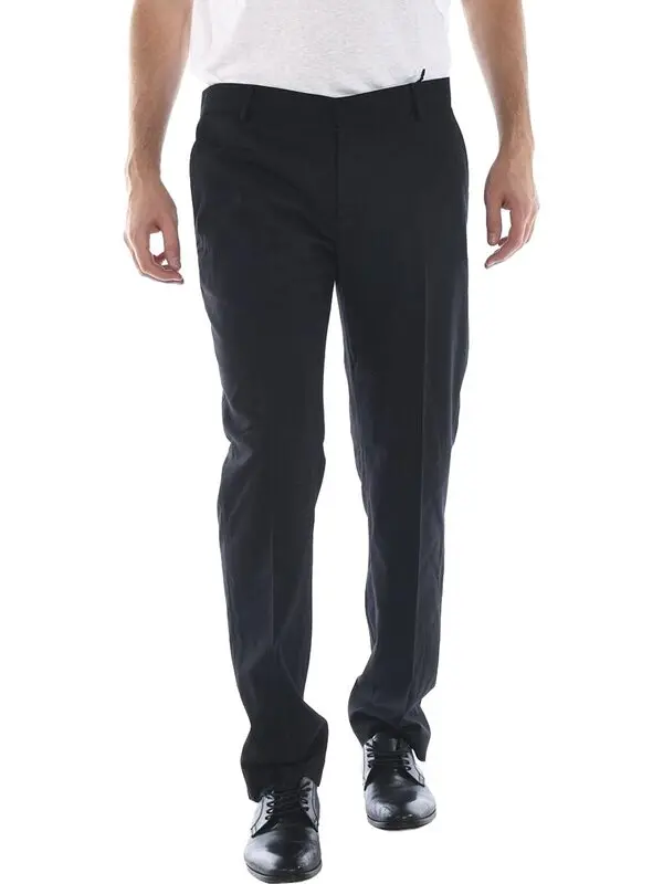 DANIELE ALESSANDRINI Trousers - Black