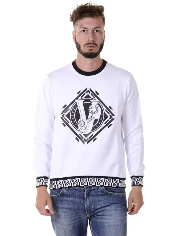 Versace Crewneck Sweatshirt - White
