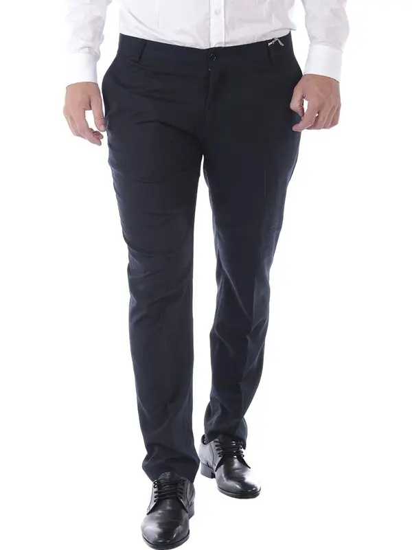 DANIELE ALESSANDRINI Straight Leg Trousers - Blue