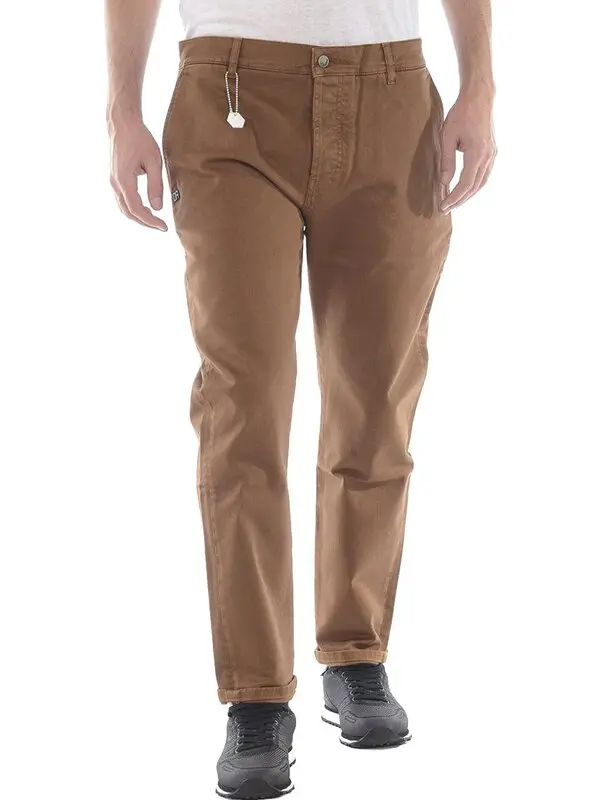 DANIELE ALESSANDRINI Jeans Trousers - Brown