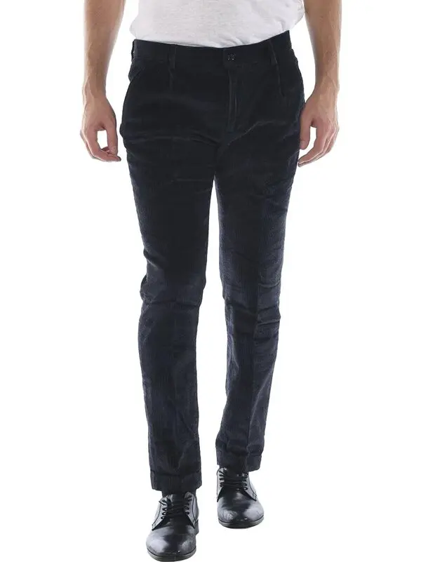 DANIELE ALESSANDRINI Face Pants - Blue