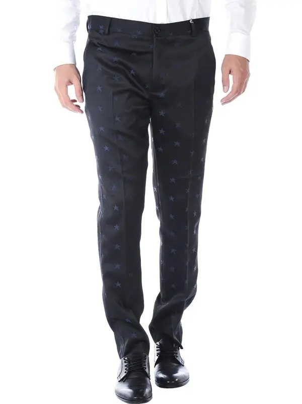 DANIELE ALESSANDRINI Trained Band Trouser - Black