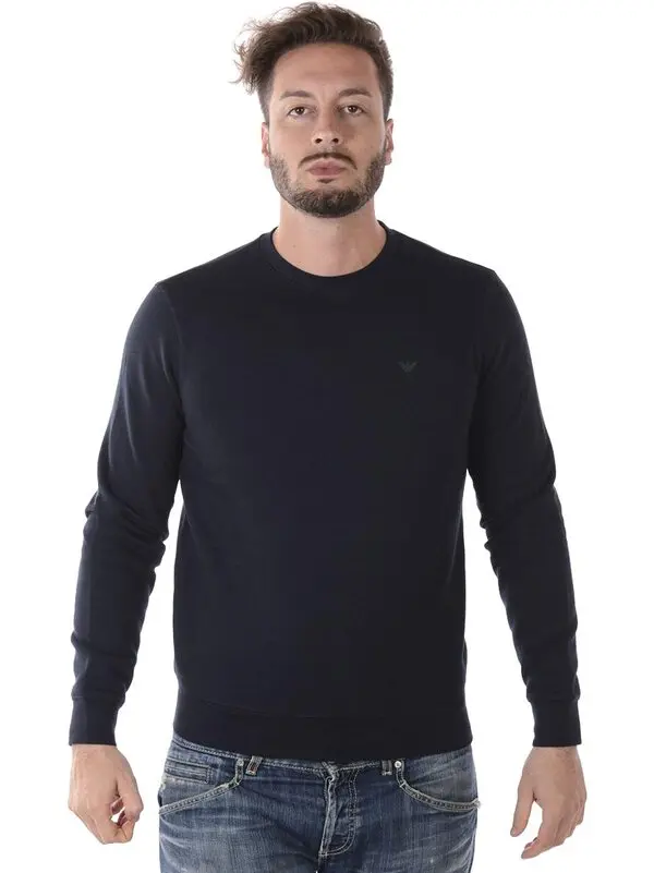 Emporio Armani Hooded Sweatshirt - Blue