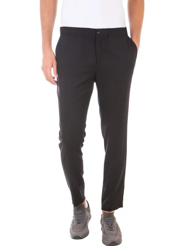 DANIELE ALESSANDRINI Trousers - Black