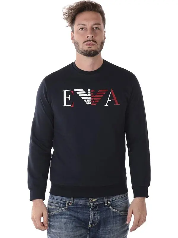 Emporio Armani Hooded Sweatshirt - Blue