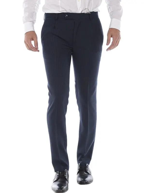 DANIELE ALESSANDRINI Trousers - Blue