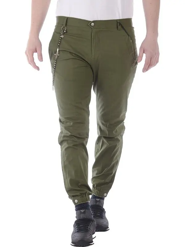 DANIELE ALESSANDRINI Jeans Trouser - Green