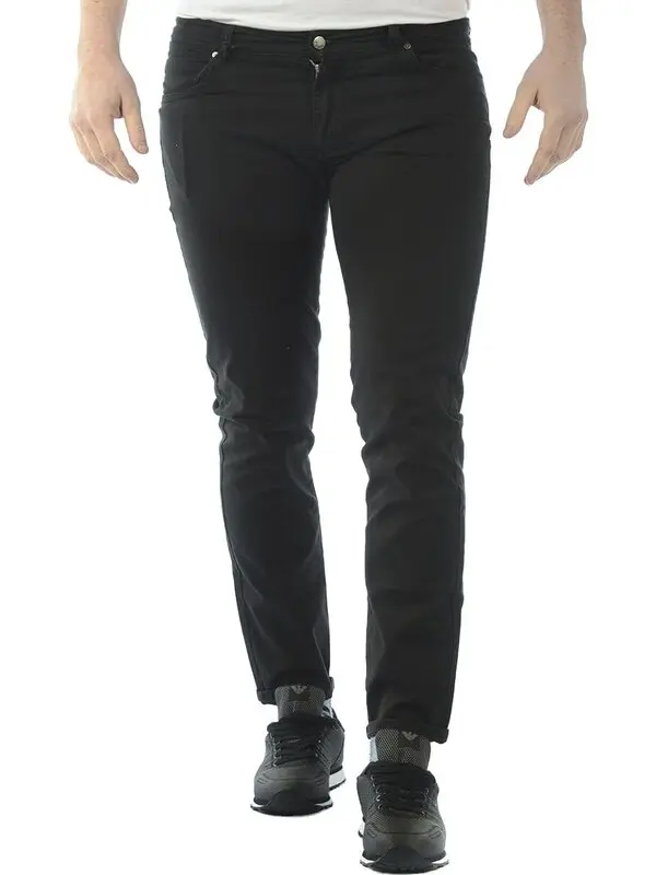DANIELE ALESSANDRINI Jeans Trouser - Black