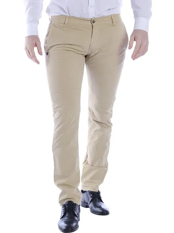 DANIELE ALESSANDRINI Jeans Trouser - Beige