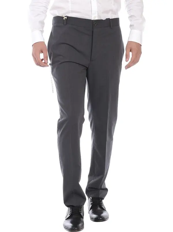 DANIELE ALESSANDRINI Tailored Trousers - Grey