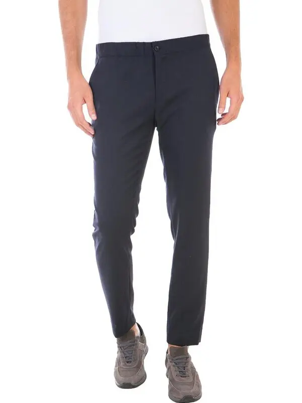DANIELE ALESSANDRINI Trousers - Blue