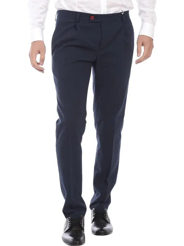 DANIELE ALESSANDRINI Tailored Trousers - Blue