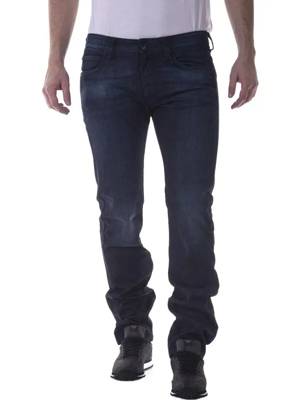 Emporio Armani Straight Leg Jeans - Blue