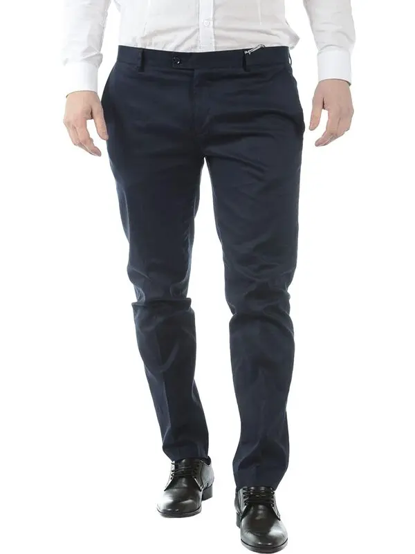 DANIELE ALESSANDRINI Slim Fast Pants - Blue