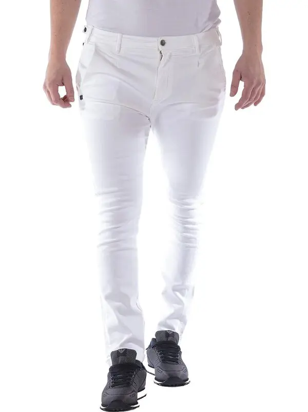 DANIELE ALESSANDRINI Jeans Trouser - White