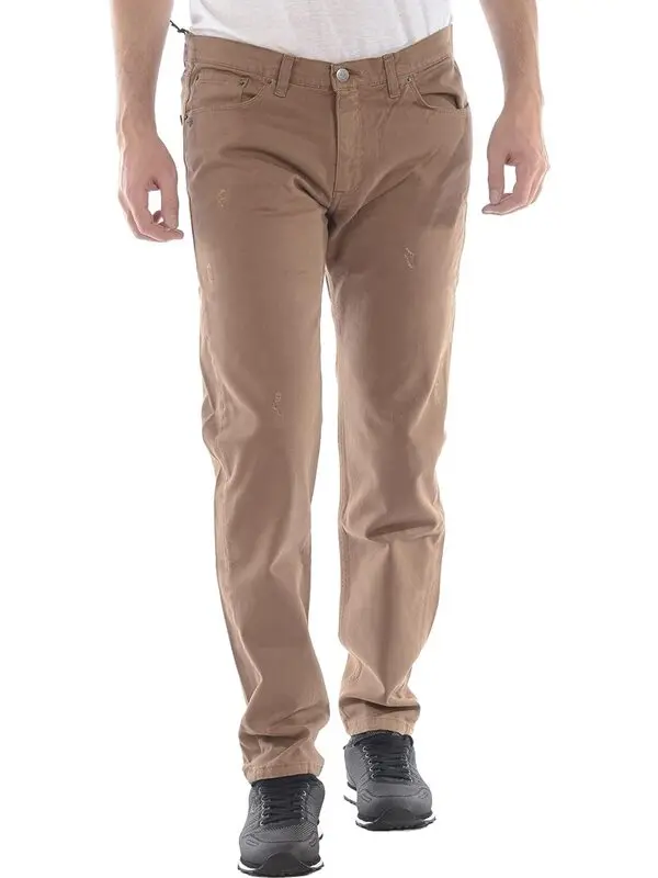 DANIELE ALESSANDRINI Amsterdam Pants - Brown