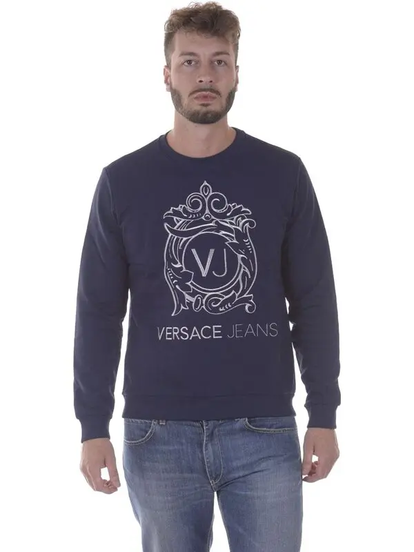 Versace Hooded Sweatshirt - Blue