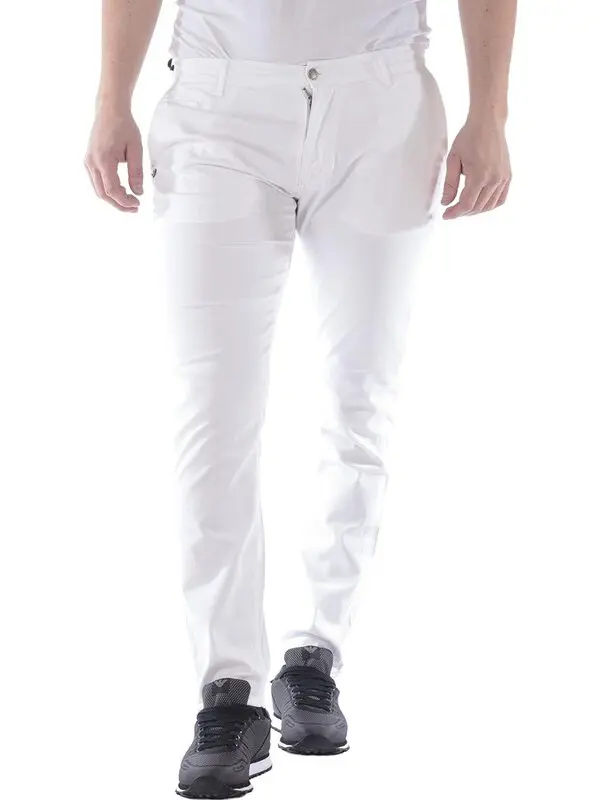 DANIELE ALESSANDRINI Jeans Trouser - White