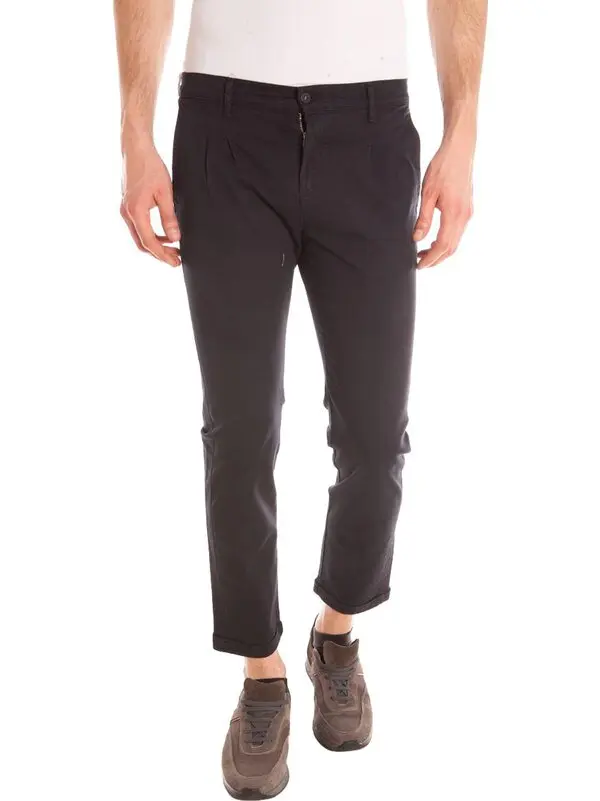 DANIELE ALESSANDRINI Trousers - Blue