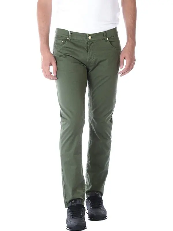 DANIELE ALESSANDRINI Jeans Trouser - Green
