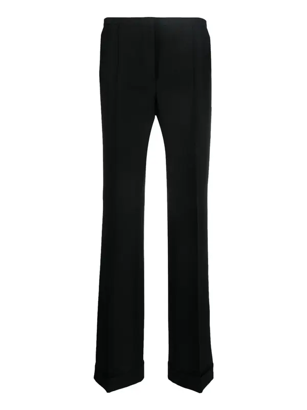 Philosophy Di Lorenzo Serafini Pressed-crease Trousers - Black
