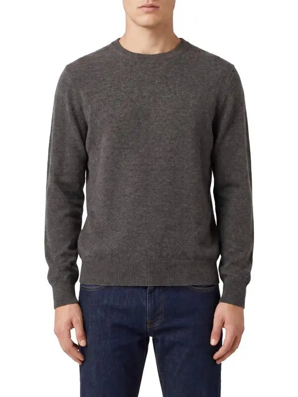 BALLANTYNE Crew Neck Sweater - Grey