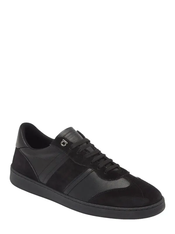 FERRAGAMO Achille 1 Low-top Sneaker - Nero